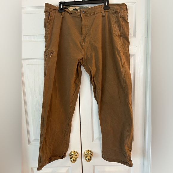 Weatherproof | Pants | Weatherproof Vintage Mens Brown Canvas Relaxed ...
